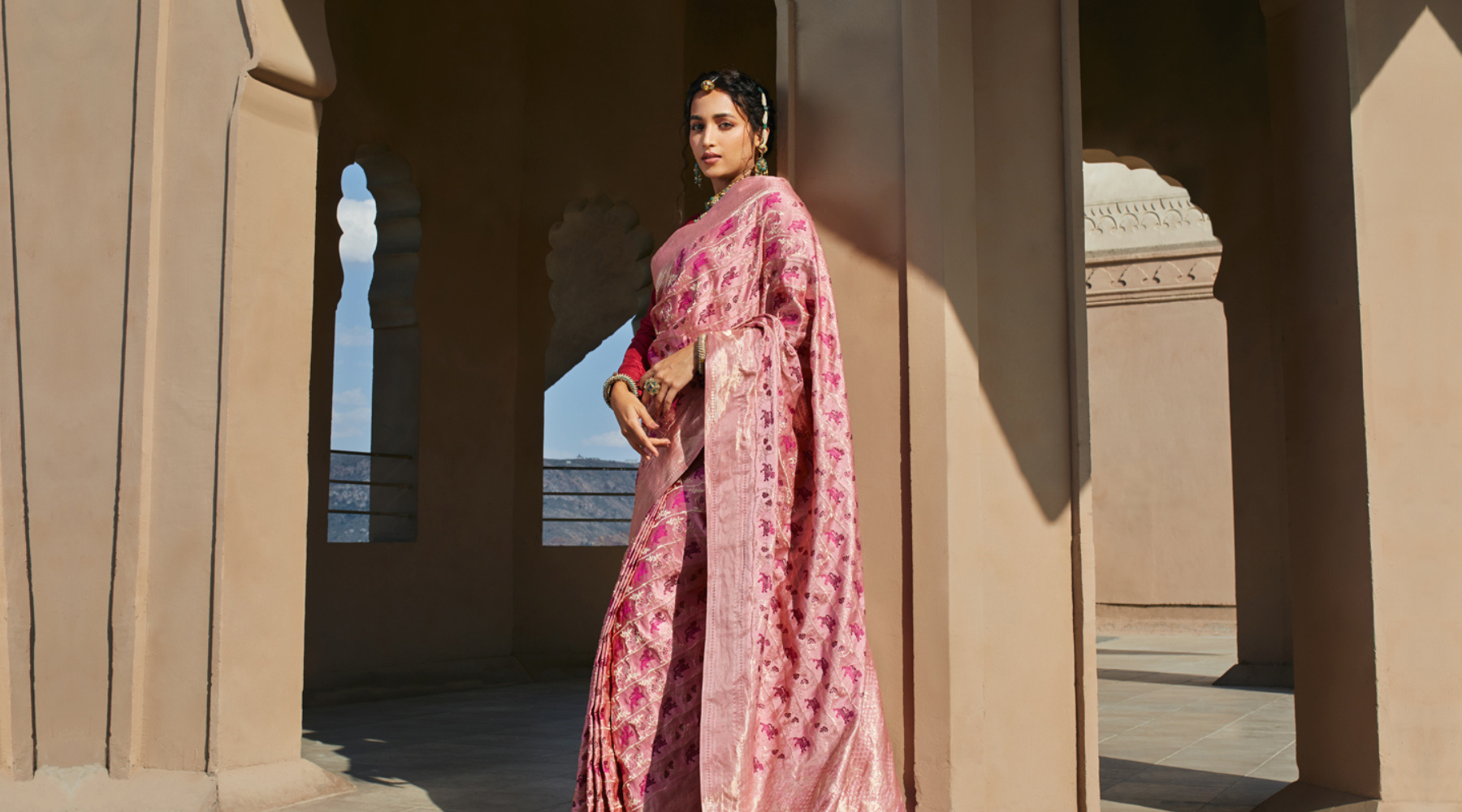 Srinidhi Shetty Dressed in WeaverStory Embodies the Timeless Bride