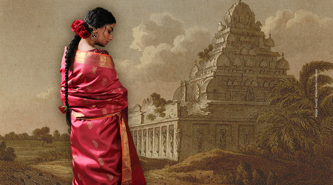 The Origins And History of Kanjivaram Silk Sarees – WeaverStory