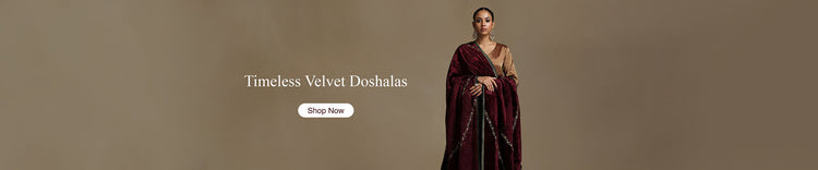Handcrafted Velvet Doshalas – WeaverStory