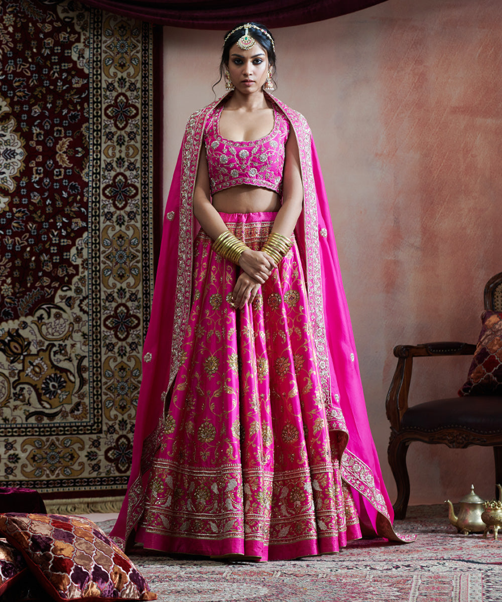 Weaving Traditions: The Enduring Charm of Banarasi Lehengas – WeaverStory