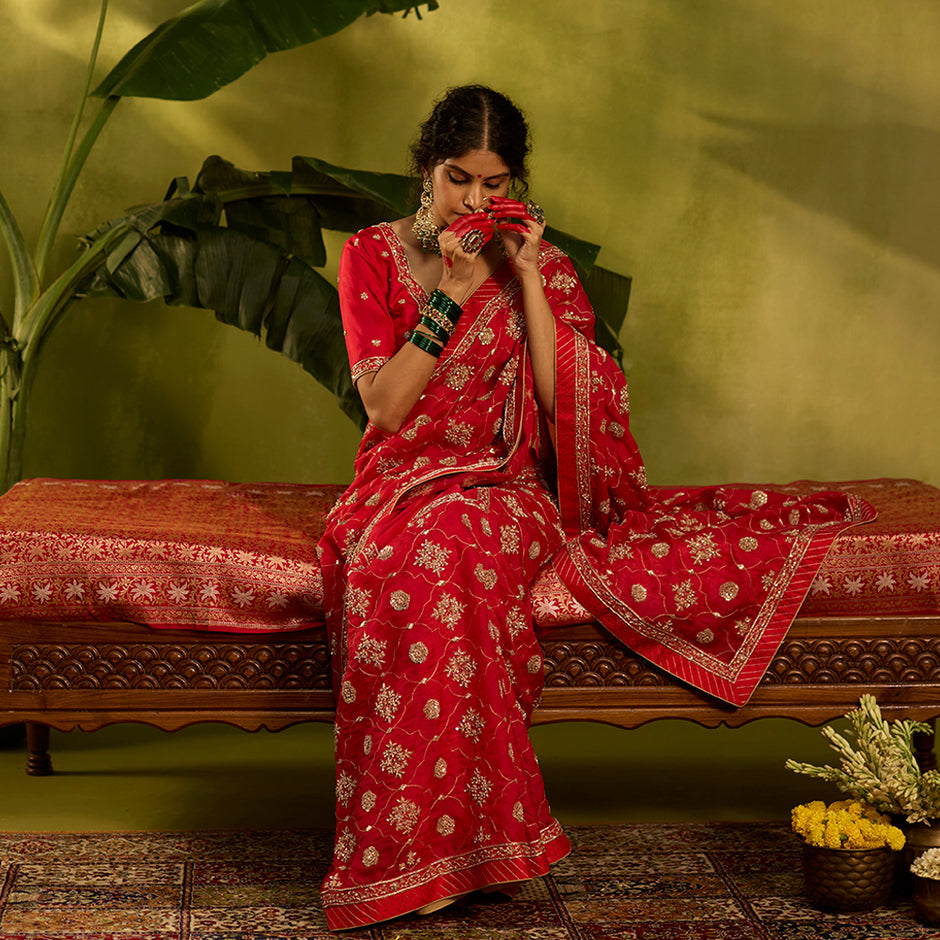 Chanderi Sarees: The A-Z of Different Chanderi Handlooms at WeaverStor ...